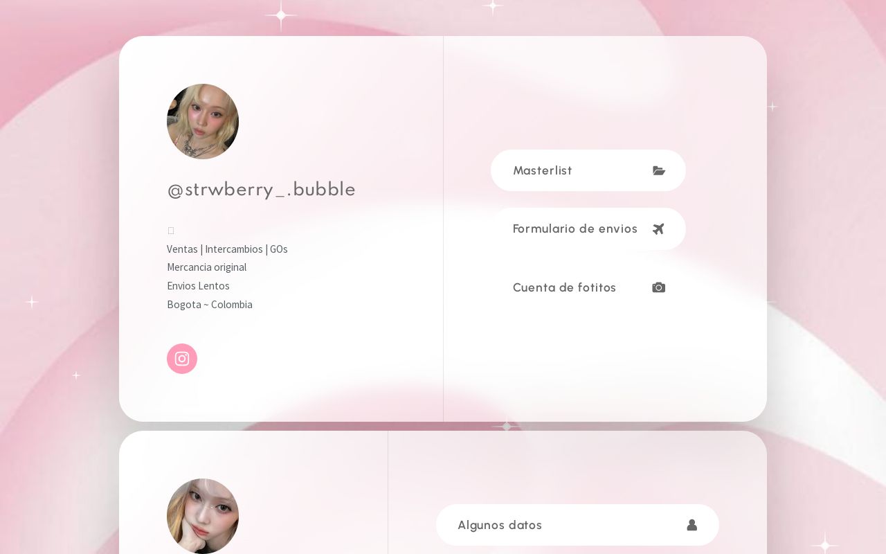 Strawberry Bubble info